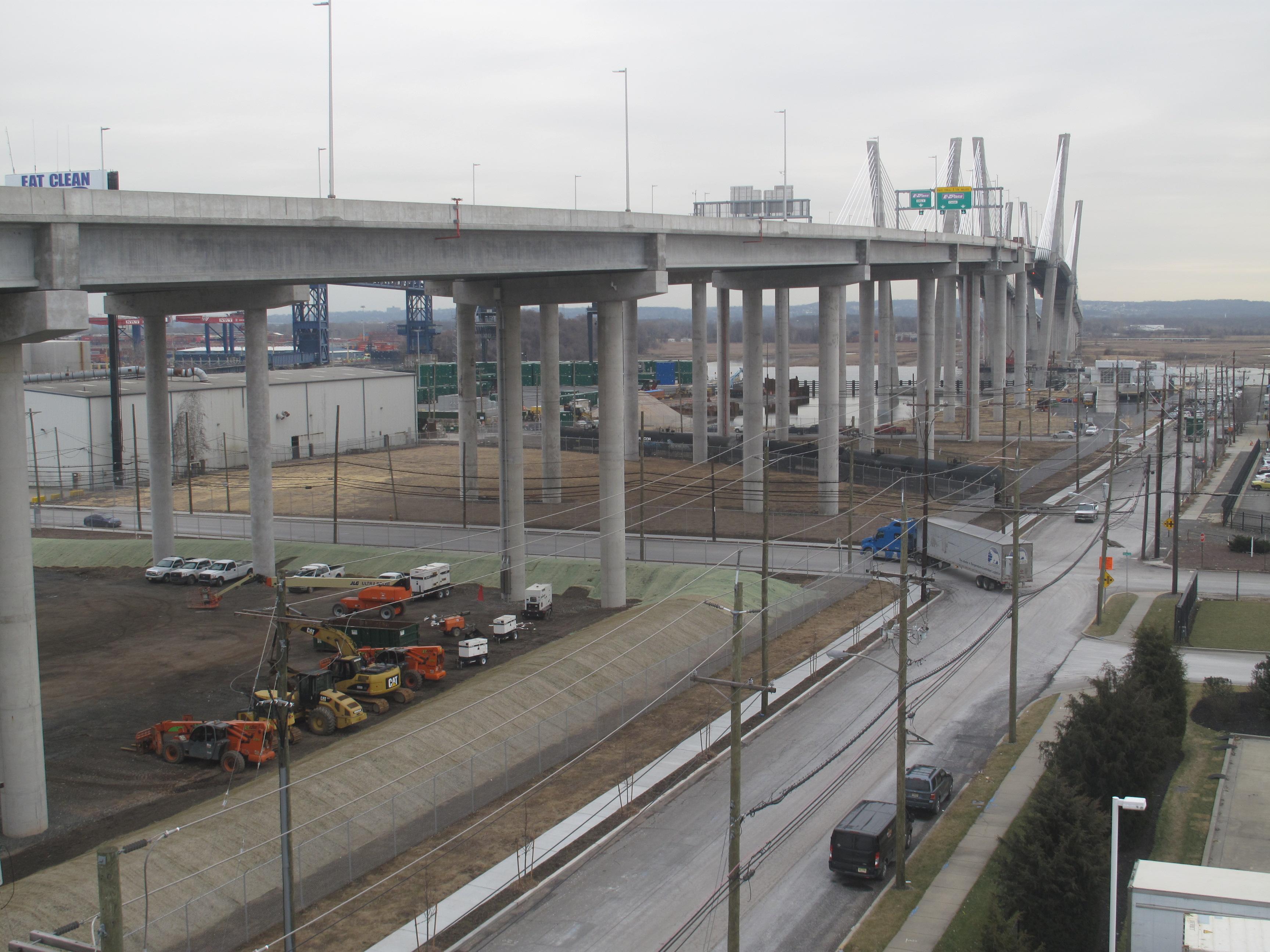 Goethals Bridge Replacement - Construction Camera Provided by EarthCam